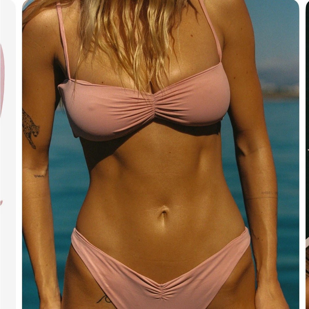 Slate Swim Bikini Set In Ballet - Gem